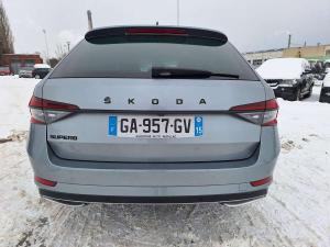 Grey Skoda SuperB 2021 in Taurage, with an engine capacity of 1.97 L and mileage of 247 thousand km for 15900 €, photo 6 on AUTOMOTO.COM.LV