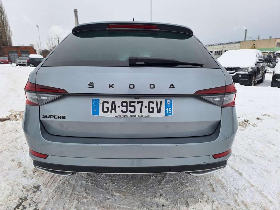 Grey Skoda SuperB 2021 in Taurage, with an engine capacity of 1.97 L and mileage of 247 thousand km for 15900 €, photo 6 on AUTOMOTO.COM.LV