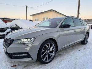 Grey Skoda SuperB 2021 in Vilnius, with an engine capacity of 0.00 L and mileage of 162 thousand km for 20200 €, photo  on AUTOMOTO.COM.LV