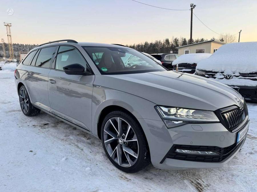 Grey Skoda SuperB 2021 in Vilnius, with an engine capacity of 0.00 L and mileage of 162 thousand km for 20200 €, photo 2 on AUTOMOTO.COM.LV