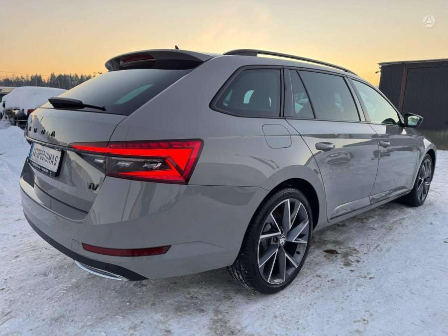 Grey Skoda SuperB 2021 in Vilnius, with an engine capacity of 0.00 L and mileage of 162 thousand km for 20200 €, photo 6 on AUTOMOTO.COM.LV