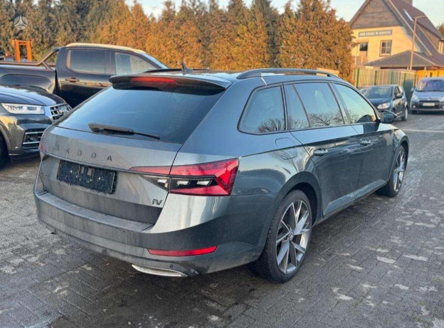 Grey Skoda SuperB 2021 in Vilkaviskis, with an engine capacity of 1.40 L and mileage of 200 thousand km for 16200 €, photo 2 on AUTOMOTO.COM.LV