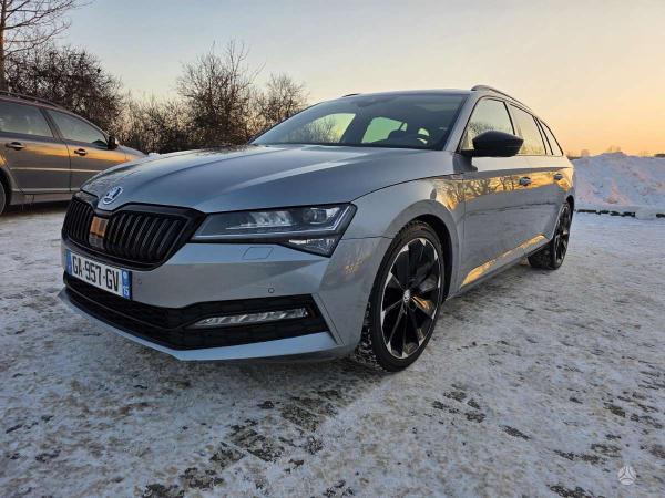 Pelēks Skoda SuperB 2021 Viļņa, ar dzinēja tilpumu 1.97 L un nobraukumu 249 tūkst. km par 17900 €, foto 1 vietnē AUTOMOTO.COM.LV