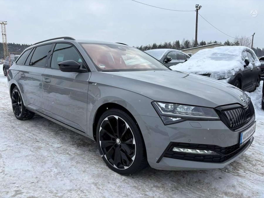 Pelēks Skoda SuperB 2021 Viļņa, ar dzinēja tilpumu 0.00 L un nobraukumu 93 tūkst. km par 25300 €, foto 2 vietnē AUTOMOTO.COM.LV