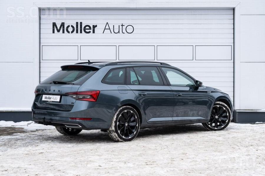 Grey Skoda SuperB 2021 in Riga, with an engine capacity of 1.40 L and mileage of 141 thousand km for 23450 €, photo 3 on AUTOMOTO.COM.LV