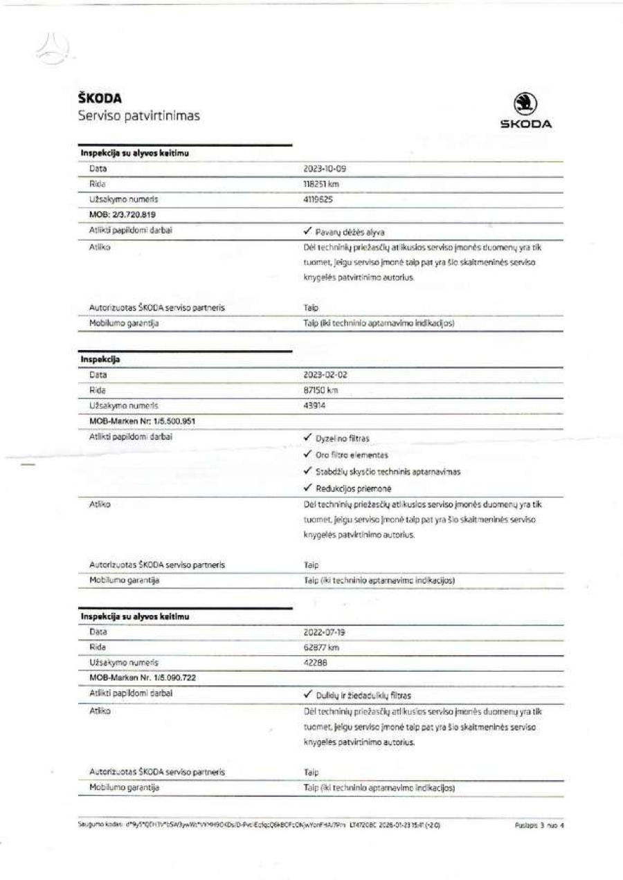 Серый Шкода Суперб 2021 в Вильнюс, объемом двигателя 1.97 л и пробегом 214 тыс. км за 22450 €, фото 38 на AUTOMOTO.COM.LV