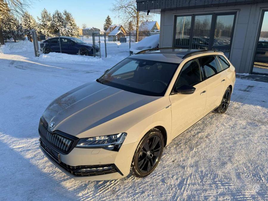 Grey Skoda SuperB 2021 in Siauliai, with an engine capacity of 1.40 L and mileage of 173 thousand km for 20999 €, photo 6 on AUTOMOTO.COM.LV