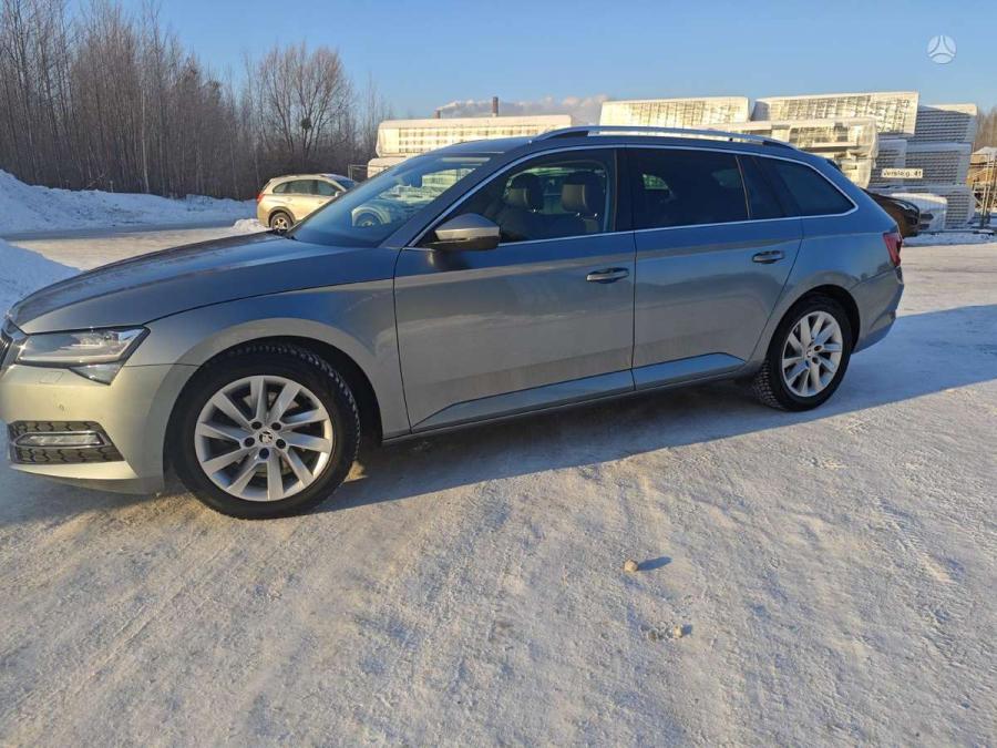 Grey Skoda SuperB 2021 in Kaunas, with an engine capacity of 1.97 L and mileage of 270 thousand km for 14990 €, photo 12 on AUTOMOTO.COM.LV