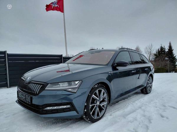Grey Skoda SuperB 2021 in Vilkaviskis, with an engine capacity of 1.40 L and mileage of 200 thousand km for 17200 €, photo 4 on AUTOMOTO.COM.LV