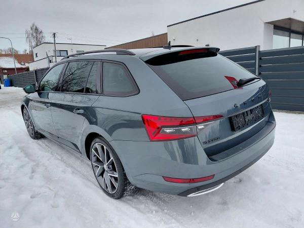 Grey Skoda SuperB 2021 in Vilkaviskis, with an engine capacity of 1.40 L and mileage of 200 thousand km for 17200 €, photo 7 on AUTOMOTO.COM.LV