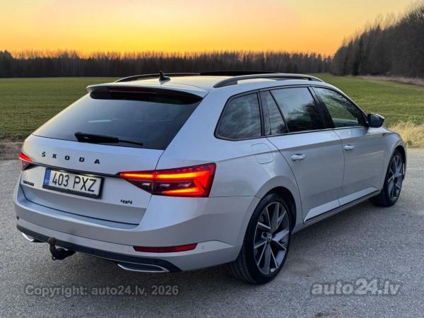 Grey Skoda SuperB 2021 in Tartu, with an engine capacity of 2.00 L and mileage of 161 thousand km for 28900 €, photo 4 on AUTOMOTO.COM.LV