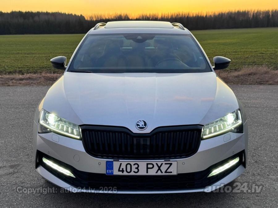 Grey Skoda SuperB 2021 in Tartu, with an engine capacity of 2.00 L and mileage of 161 thousand km for 28900 €, photo 6 on AUTOMOTO.COM.LV
