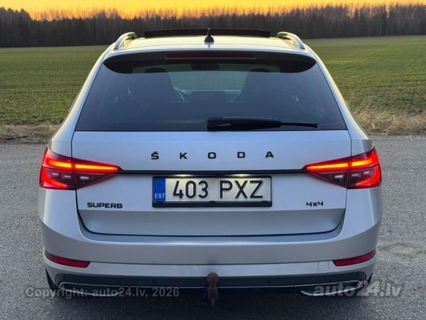 Grey Skoda SuperB 2021 in Tartu, with an engine capacity of 2.00 L and mileage of 161 thousand km for 28900 €, photo 8 on AUTOMOTO.COM.LV