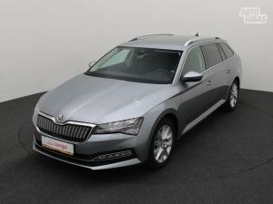 Grey Skoda SuperB 2021 in Vilnius, with an engine capacity of 1.40 L and mileage of 198 thousand km for 17399 €, photo  on AUTOMOTO.COM.LV