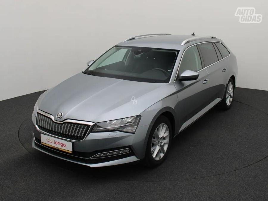 Grey Skoda SuperB 2021 in Vilnius, with an engine capacity of 1.40 L and mileage of 198 thousand km for 17399 €, photo 1 on AUTOMOTO.COM.LV