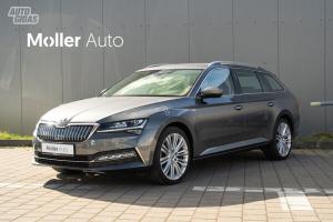 Grey Skoda SuperB 2021 in Vilnius, with an engine capacity of 1.40 L and mileage of 126 thousand km for 20800 €, photo  on AUTOMOTO.COM.LV