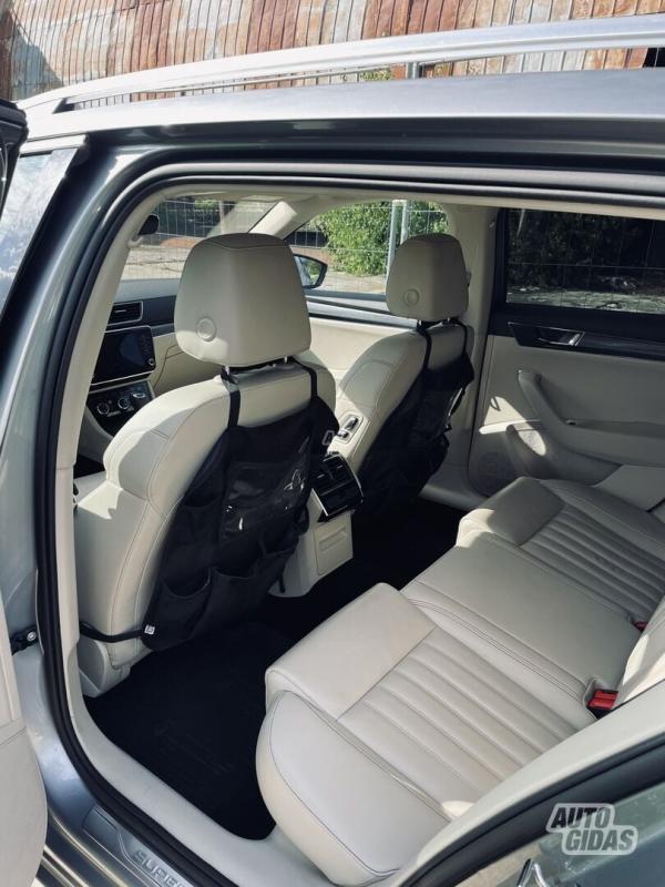 Grey Skoda SuperB 2021 in Kaunas, with an engine capacity of 2.00 L and mileage of 203 thousand km for 14500 €, photo 6 on AUTOMOTO.COM.LV