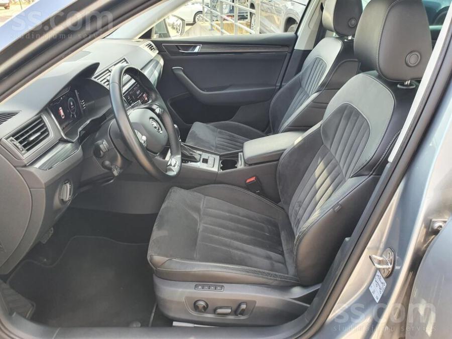Pelēks Skoda SuperB 2021 Rīga, ar dzinēja tilpumu 1.50 L un nobraukumu 92 tūkst. km par 22500 €, foto 9 vietnē AUTOMOTO.COM.LV