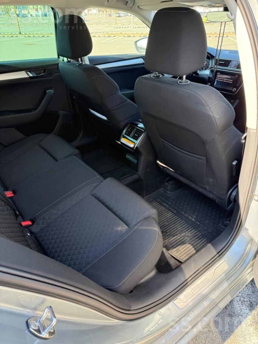 Pelēks Skoda SuperB 2021 Rīga, ar dzinēja tilpumu 1.50 L un nobraukumu 80 tūkst. km par 21190 €, foto 9 vietnē AUTOMOTO.COM.LV