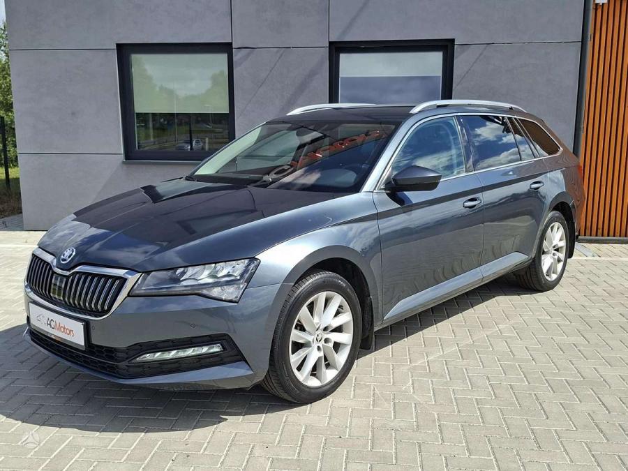 Pelēks Skoda SuperB 2021 Viļņa, ar dzinēja tilpumu 1.97 L un nobraukumu 127 tūkst. km par 19900 €, foto 1 vietnē AUTOMOTO.COM.LV