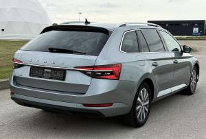 Grey Skoda SuperB 2021 in Raseiniai, with an engine capacity of 1.97 L and mileage of 216 thousand km for 14600 €, photo 5 on AUTOMOTO.COM.LV