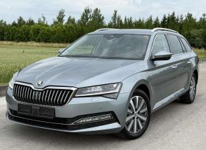 Grey Skoda SuperB 2021 in Raseiniai, with an engine capacity of 1.97 L and mileage of 216 thousand km for 14600 €, photo 12 on AUTOMOTO.COM.LV