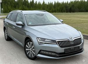 Grey Skoda SuperB 2021 in Raseiniai, with an engine capacity of 1.97 L and mileage of 216 thousand km for 14600 €, photo 14 on AUTOMOTO.COM.LV