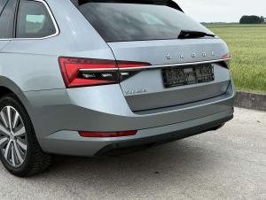 Grey Skoda SuperB 2021 in Raseiniai, with an engine capacity of 1.97 L and mileage of 216 thousand km for 14600 €, photo 22 on AUTOMOTO.COM.LV