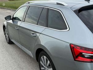 Grey Skoda SuperB 2021 in Raseiniai, with an engine capacity of 1.97 L and mileage of 216 thousand km for 14600 €, photo 23 on AUTOMOTO.COM.LV