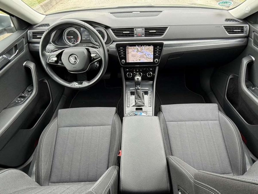 Grey Skoda SuperB 2021 in Raseiniai, with an engine capacity of 1.97 L and mileage of 216 thousand km for 14600 €, photo 27 on AUTOMOTO.COM.LV