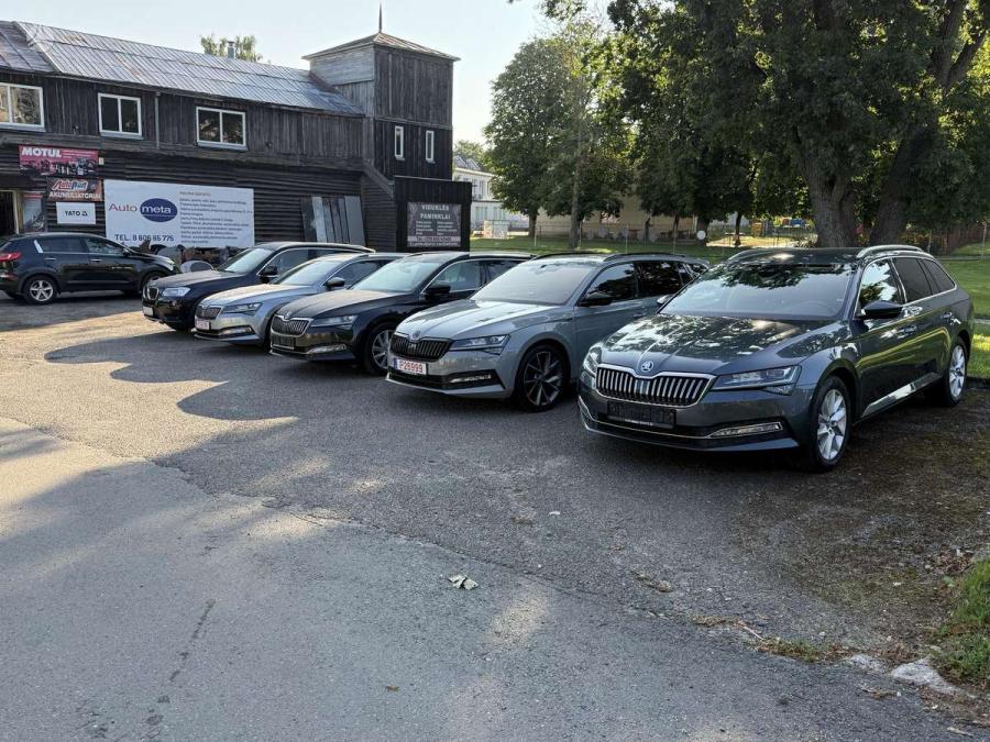 Grey Skoda SuperB 2021 in Raseiniai, with an engine capacity of 1.97 L and mileage of 216 thousand km for 14600 €, photo 54 on AUTOMOTO.COM.LV