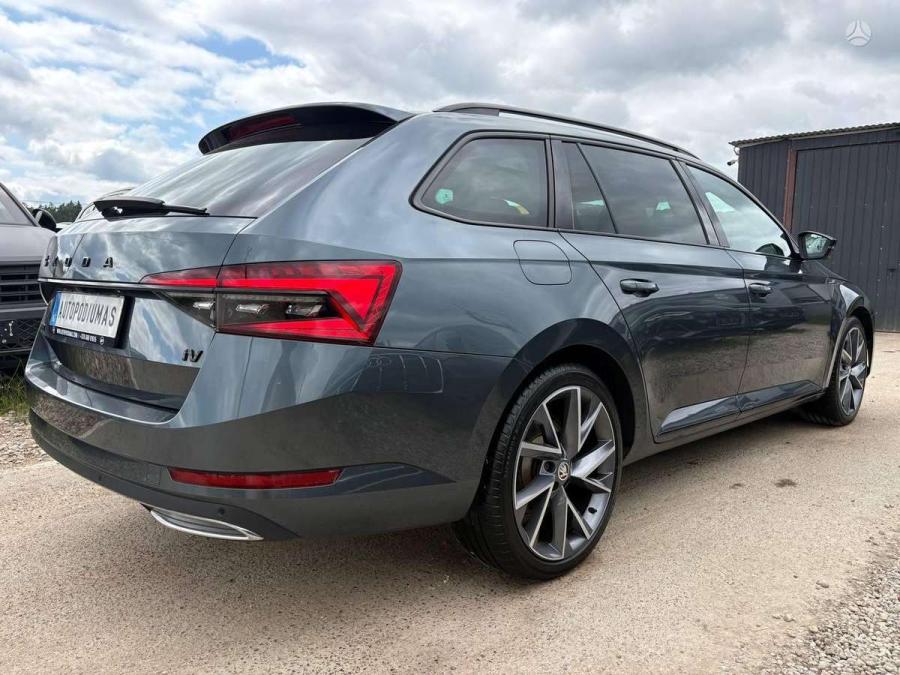 Grey Skoda SuperB 2021 in Vilnius, with an engine capacity of 0.00 L and mileage of 167 thousand km for 18300 €, photo 9 on AUTOMOTO.COM.LV