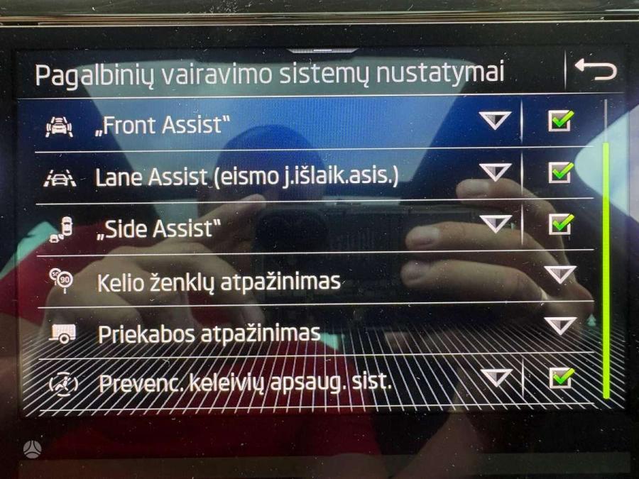 Grey Skoda SuperB 2021 in Vilnius, with an engine capacity of 0.00 L and mileage of 167 thousand km for 18300 €, photo 31 on AUTOMOTO.COM.LV