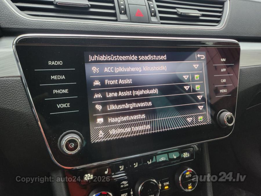 Grey Skoda SuperB 2021 in Tallinn, with an engine capacity of 2.00 L and mileage of 196 thousand km for 16990 €, photo 20 on AUTOMOTO.COM.LV