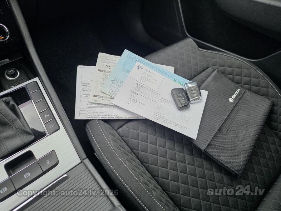 Grey Skoda SuperB 2021 in Tallinn, with an engine capacity of 2.00 L and mileage of 196 thousand km for 16990 €, photo 30 on AUTOMOTO.COM.LV