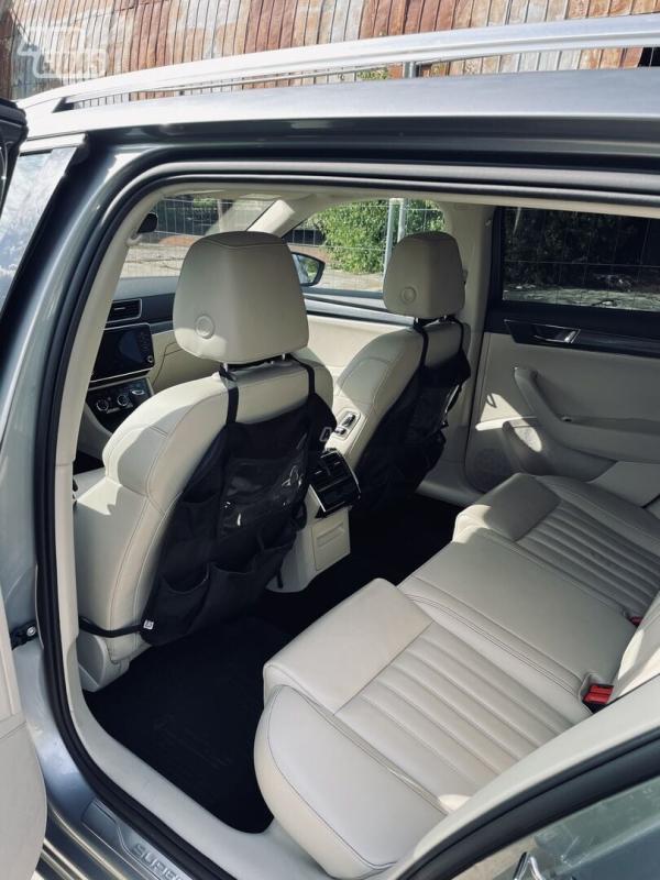 Grey Skoda SuperB 2021 in Kaunas, with an engine capacity of 2.00 L and mileage of 211 thousand km for 14000 €, photo 7 on AUTOMOTO.COM.LV