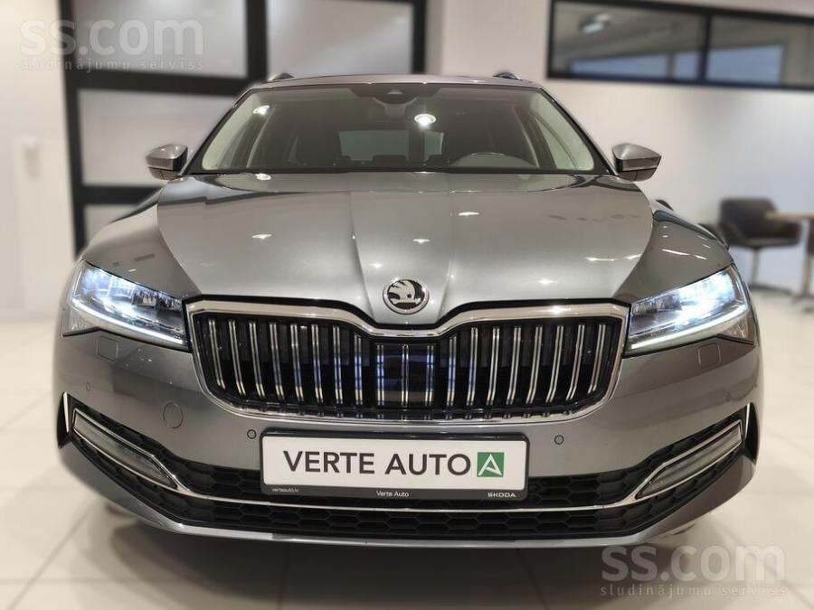 Pelēks Skoda SuperB 2022 Rīga, ar dzinēja tilpumu 2.00 L un nobraukumu 193 tūkst. km par 19490 €, foto 2 vietnē AUTOMOTO.COM.LV