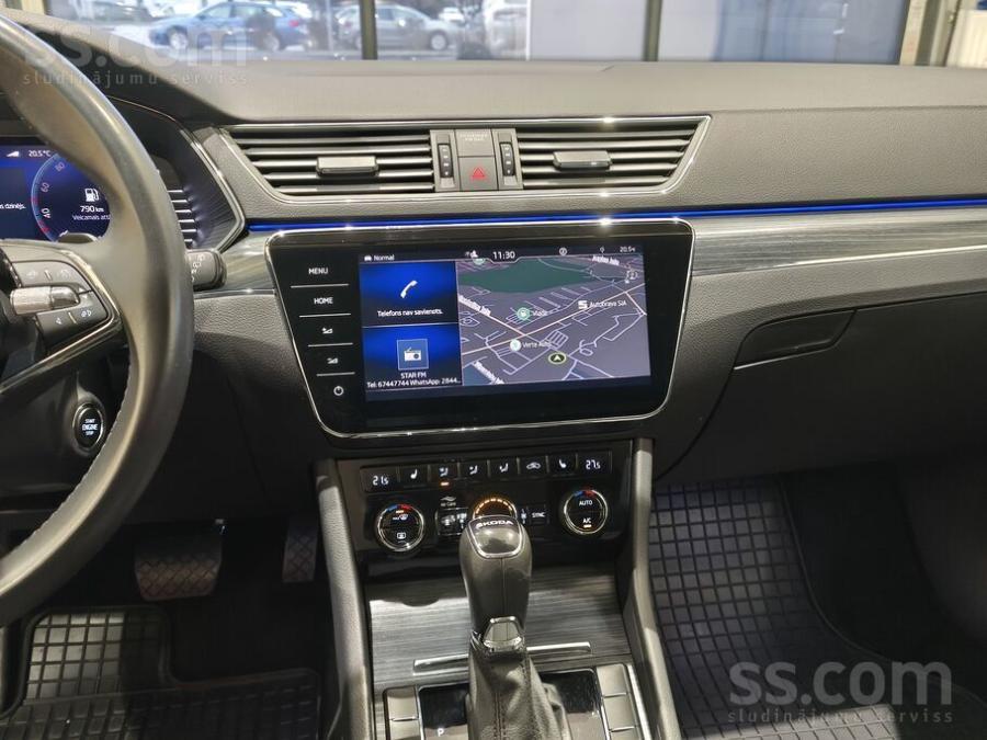 Pelēks Skoda SuperB 2022 Rīga, ar dzinēja tilpumu 2.00 L un nobraukumu 193 tūkst. km par 19490 €, foto 14 vietnē AUTOMOTO.COM.LV