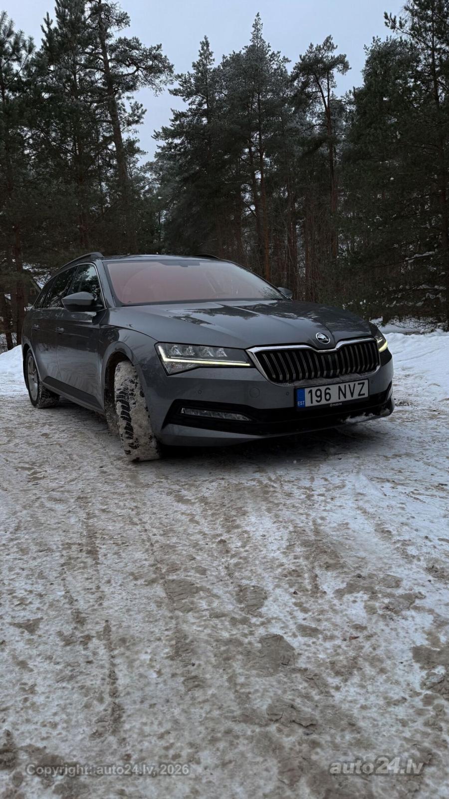 Pelēks Skoda SuperB 2022 Tallina, ar dzinēja tilpumu 2.00 L un nobraukumu 89 tūkst. km par 25000 €, foto 1 vietnē AUTOMOTO.COM.LV