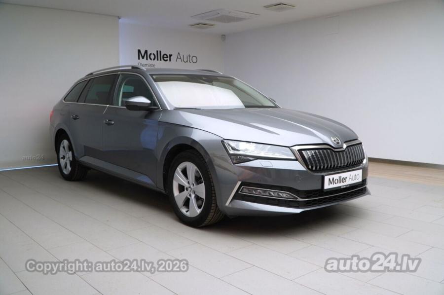 Grey Skoda SuperB 2022 in Tallinn, with an engine capacity of 1.40 L and mileage of 126 thousand km for 21900 €, photo 3 on AUTOMOTO.COM.LV
