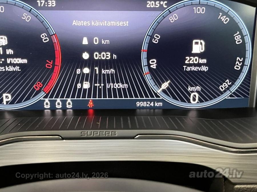 Pelēks Skoda SuperB 2022 Tallina, ar dzinēja tilpumu 1.50 L un nobraukumu 100 tūkst. km par 21999 €, foto 11 vietnē AUTOMOTO.COM.LV