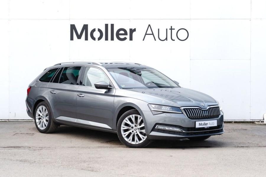 Pelēks Skoda SuperB 2022 Rīga, ar dzinēja tilpumu 2.00 L un nobraukumu 130 tūkst. km par 23500 €, foto 3 vietnē AUTOMOTO.COM.LV