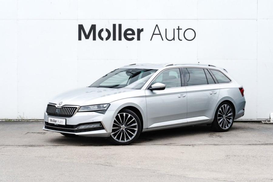 Pelēks Skoda SuperB 2022 Rīga, ar dzinēja tilpumu 2.00 L un nobraukumu 156 tūkst. km par 23900 €, foto 1 vietnē AUTOMOTO.COM.LV