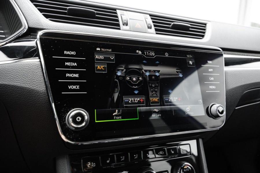 Pelēks Skoda SuperB 2022 Rīga, ar dzinēja tilpumu 2.00 L un nobraukumu 156 tūkst. km par 23900 €, foto 23 vietnē AUTOMOTO.COM.LV