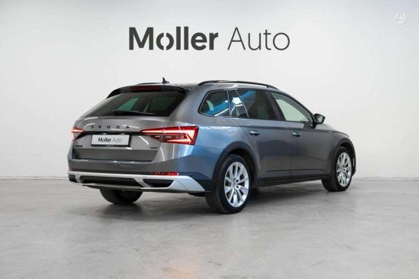 Grey Skoda SuperB 2022 in Vilnius, with an engine capacity of 2.00 L and mileage of 160 thousand km for 21900 €, photo 3 on AUTOMOTO.COM.LV