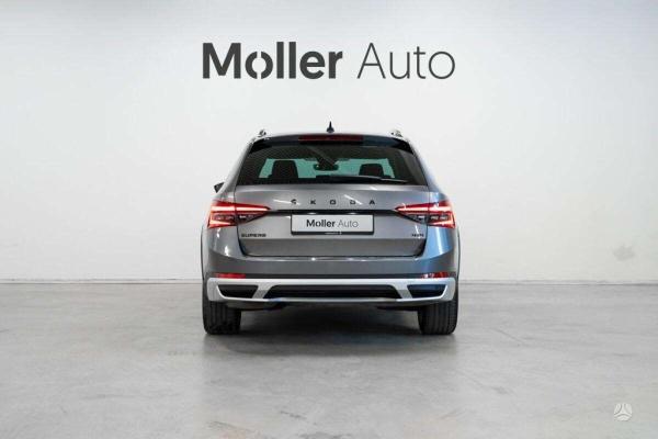 Grey Skoda SuperB 2022 in Vilnius, with an engine capacity of 2.00 L and mileage of 160 thousand km for 21900 €, photo 6 on AUTOMOTO.COM.LV