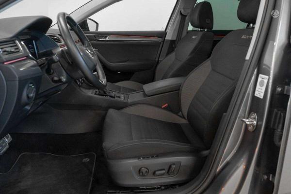 Grey Skoda SuperB 2022 in Vilnius, with an engine capacity of 2.00 L and mileage of 160 thousand km for 21900 €, photo 8 on AUTOMOTO.COM.LV