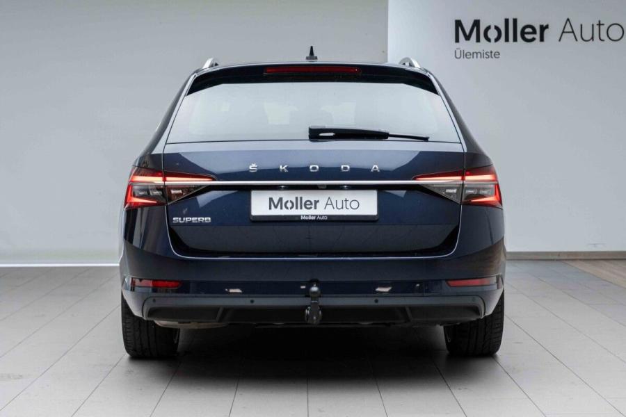 Grey Skoda SuperB 2022 in Peetri, with an engine capacity of 2.00 L and mileage of 113 thousand km for 27000 €, photo 7 on AUTOMOTO.COM.LV