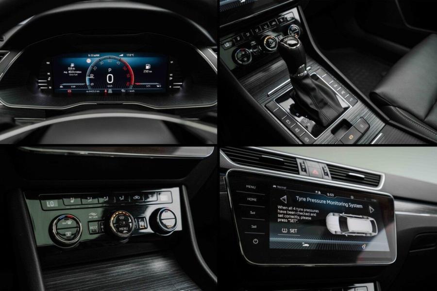Grey Skoda SuperB 2022 in Peetri, with an engine capacity of 2.00 L and mileage of 113 thousand km for 27000 €, photo 16 on AUTOMOTO.COM.LV