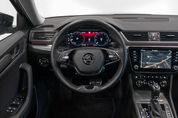 Grey Skoda SuperB 2022 in Vilnius, with an engine capacity of 2.00 L and mileage of 160 thousand km for 21900 €, photo 10 on AUTOMOTO.COM.LV